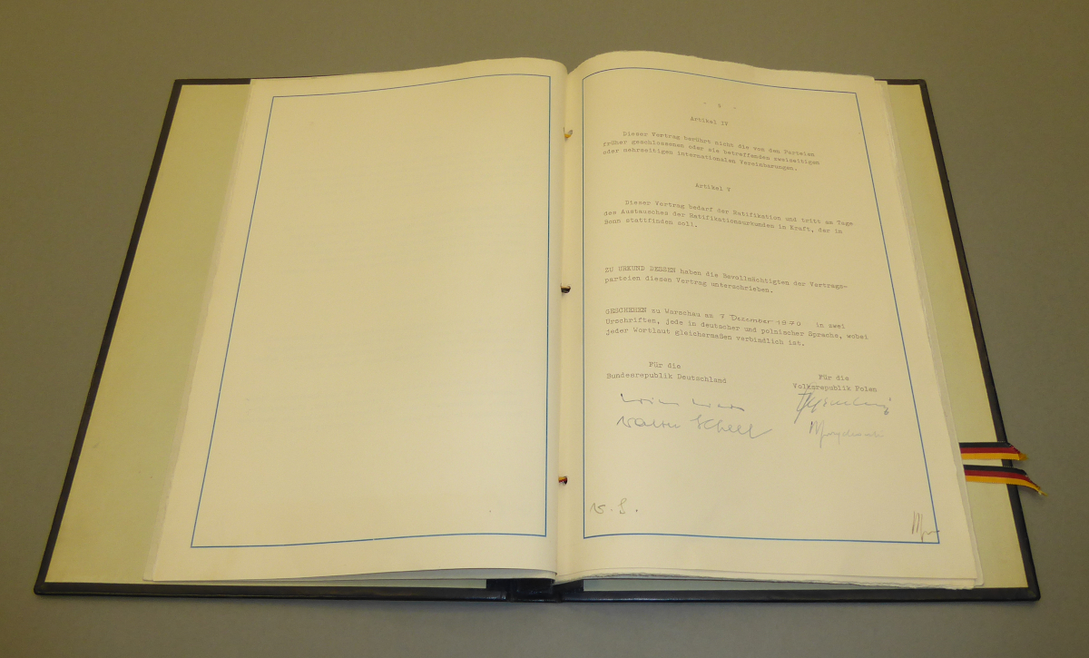 Warschau am 7. Dezember 1970 – ein Kniefall und ein Vertrag ...